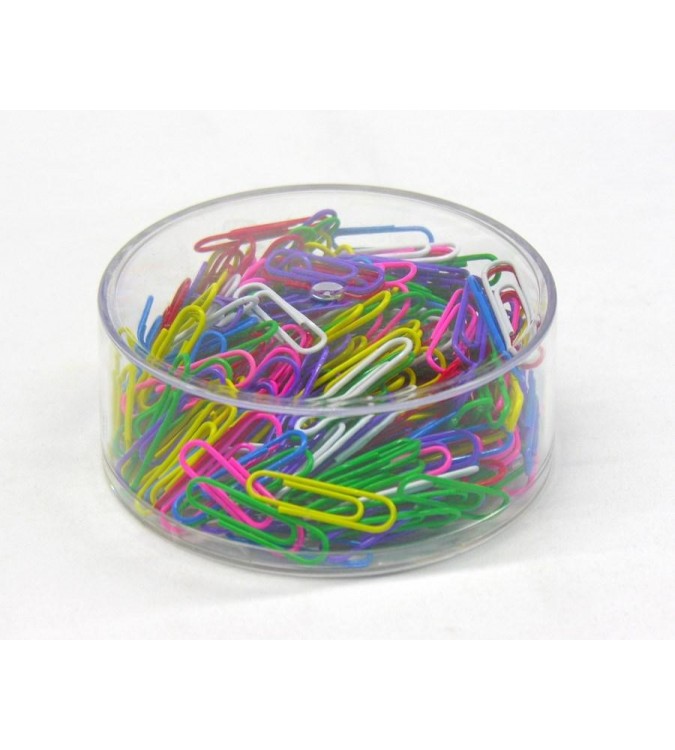 CLIPS Nº 2 COLORES SURTIDOS BOTE 250 UDS. - ULTIMAS UNIDADES - SPIALICANTE