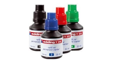 TINTA EDDING T25 PARA MARCADOR PERMANENTE 30 ML - SPIALICANTE